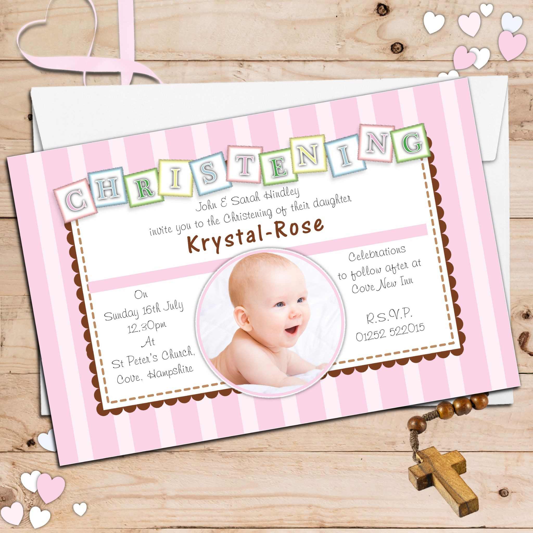 The Best Ideas For Baptism And Birthday Invitation Home Family 